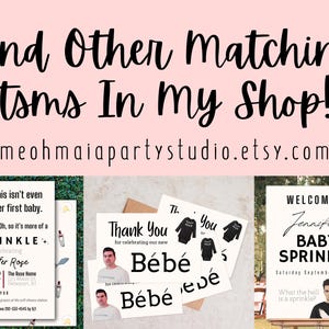 Schitt's Creek Inspired Baby Sprinkle Invitation, Editable Instant ...