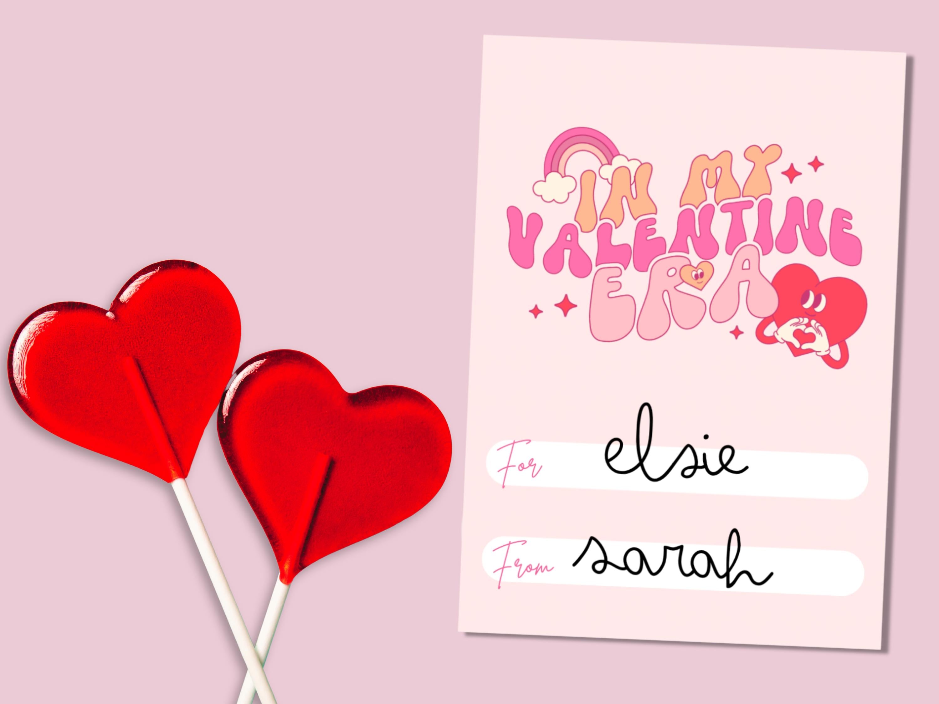 Swiftie Valentines, Editable Printable Valentine’s Day Cards, Instant ...