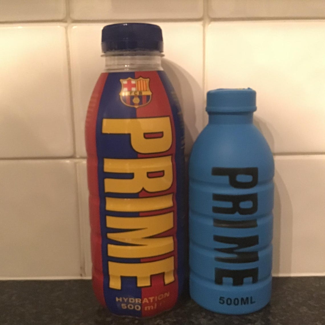 Prime Hydration Barcelona & Prime Blue Squishy Bundle - Etsy