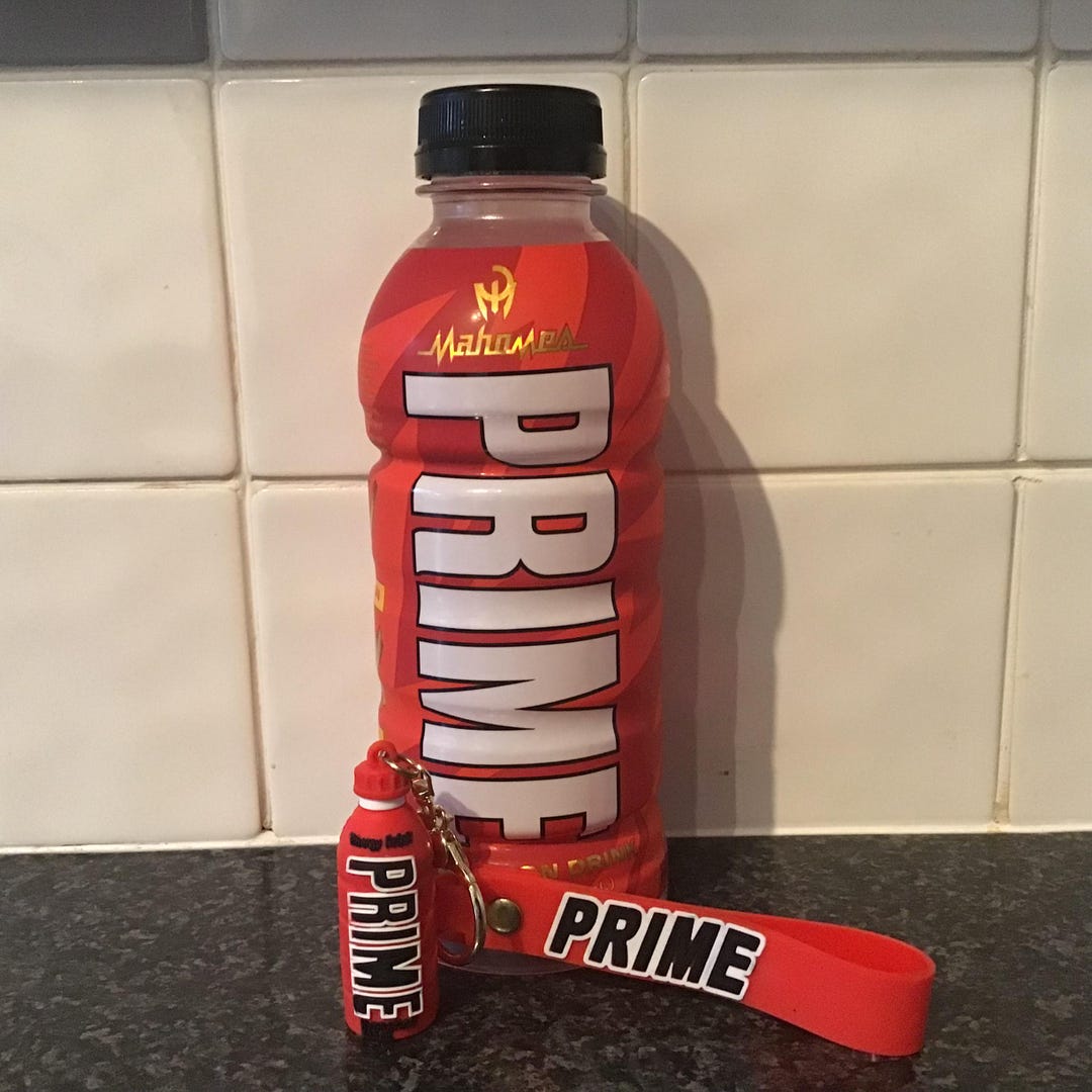 Prime Hydration Patrick Mahomes & Prime Red Keyring Bundle USA Import ...