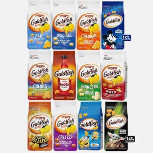 Goldfish Crackers All Flavours 187g USA Import - Etsy