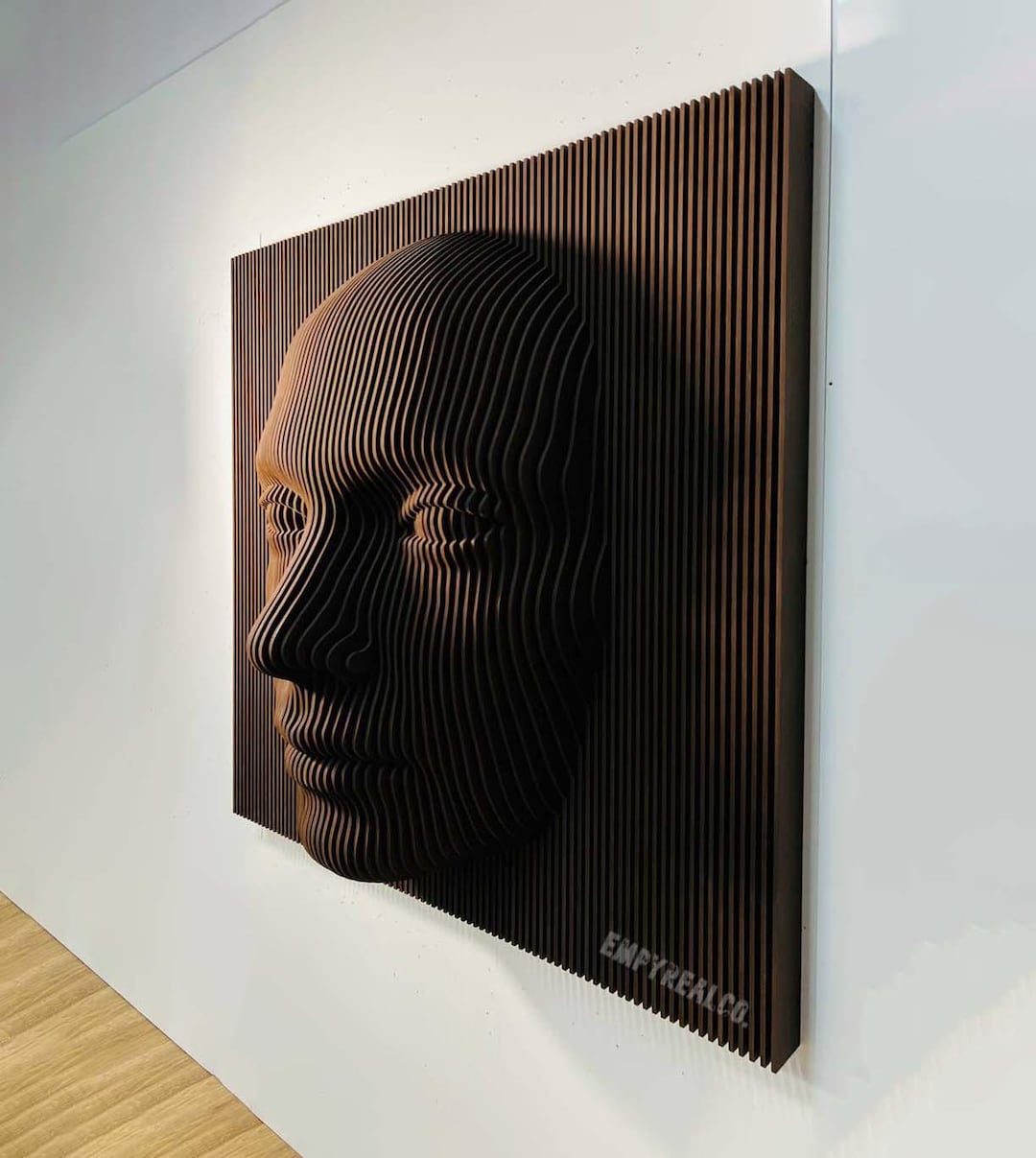 Abstract Face Wall Sculpture, Large Wall Art - Etsy