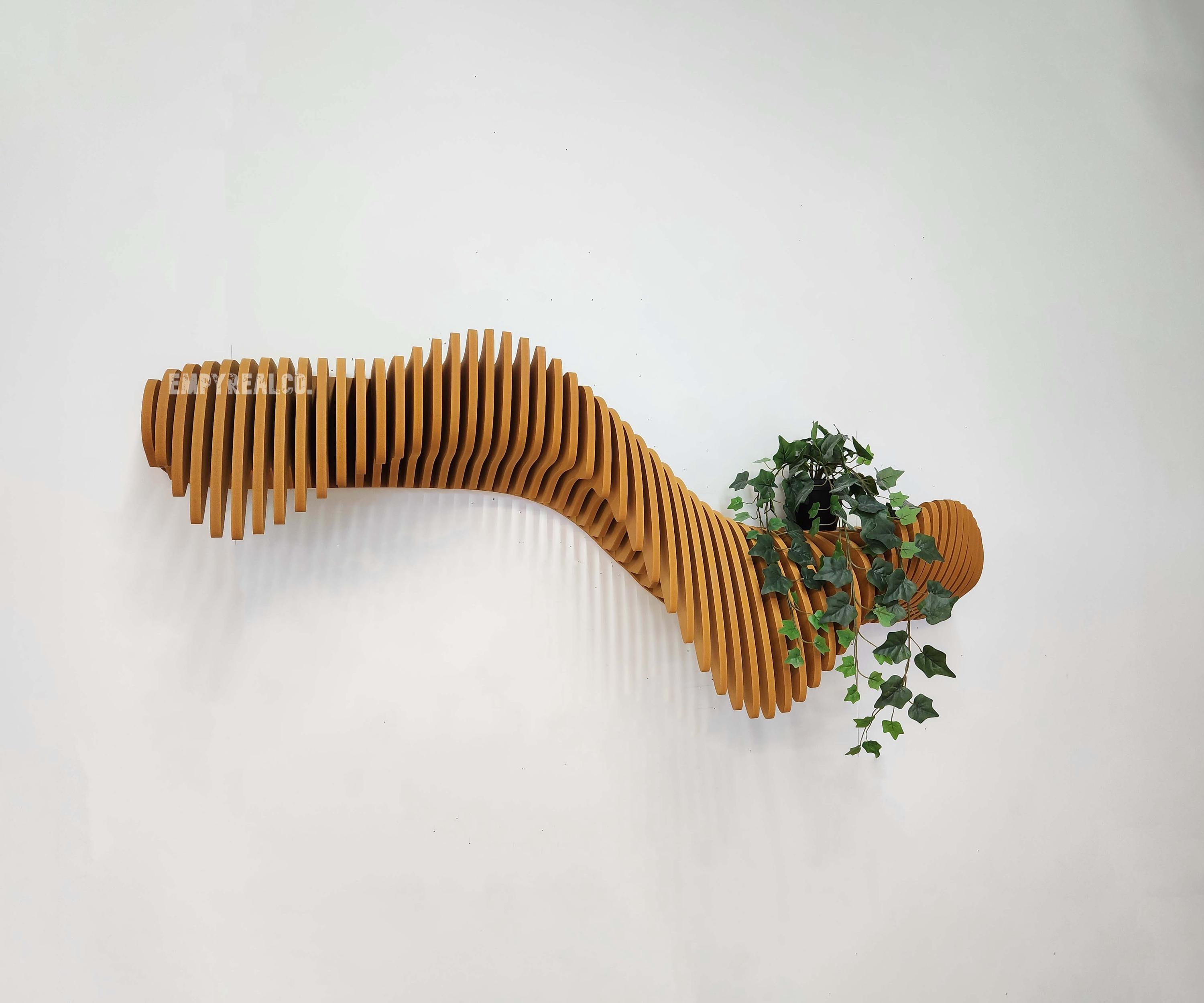 Parametric Shelf, New Design Large Wall Decor, Living Room Office ...