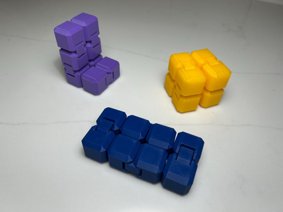 Infinity Cube - 3D Printed - Many Colors - Good Toy for Kids - Etsy