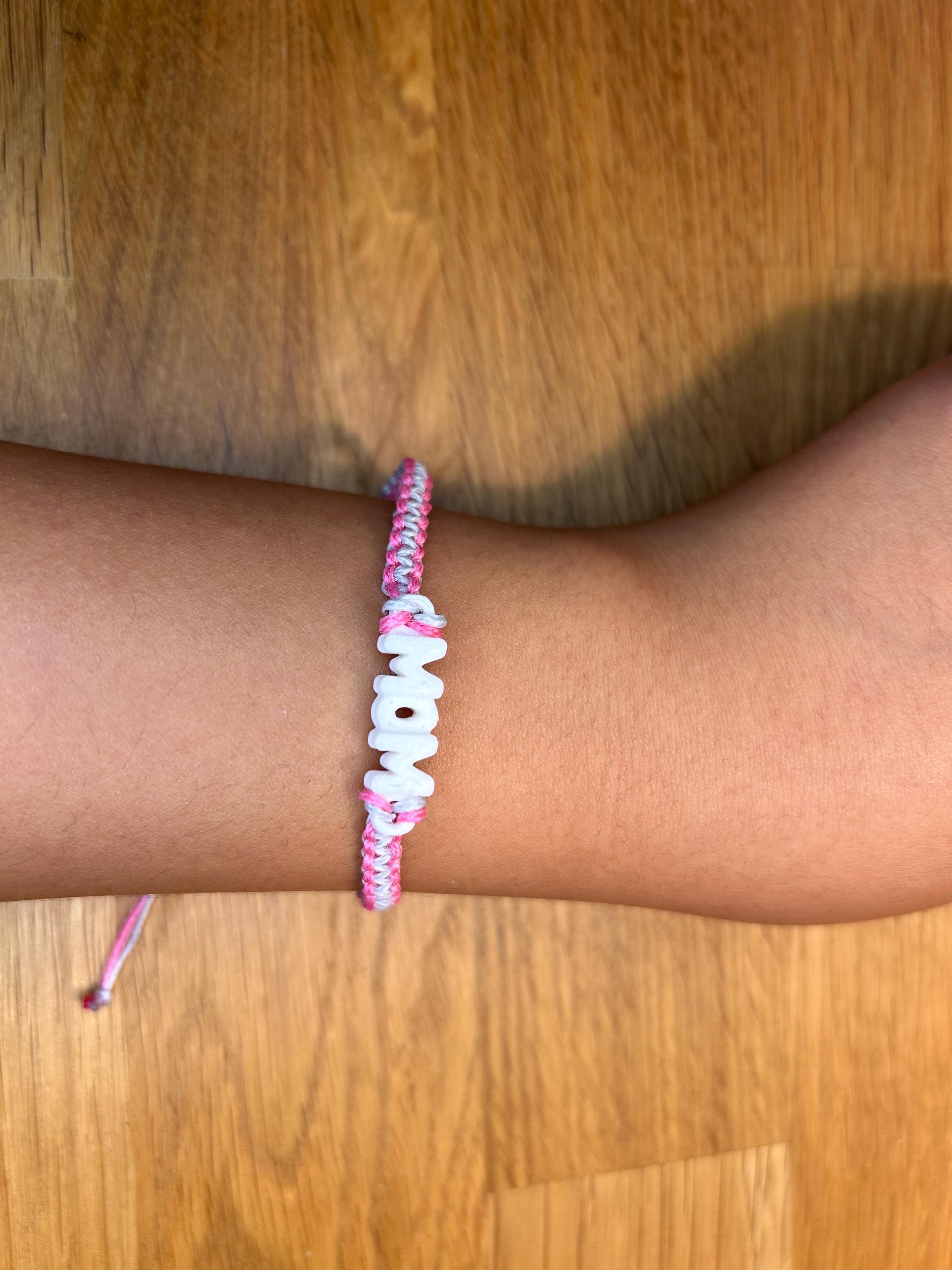 Personalized Bracelet - 3D Printed- Great Gift- Many Colors- Cutom and ...