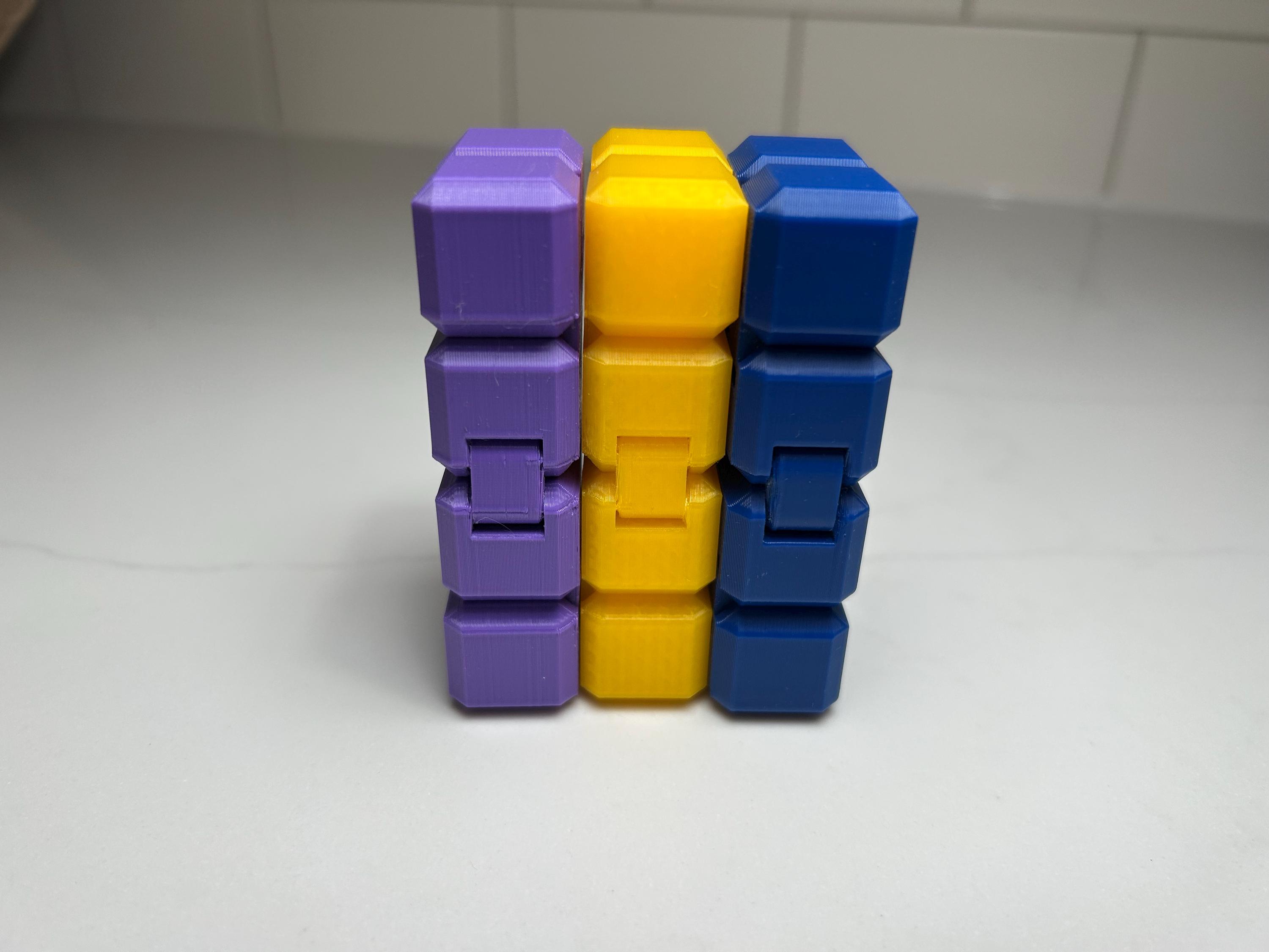 Infinity Cube - 3D Printed - Many Colors - Good Toy for Kids - Etsy