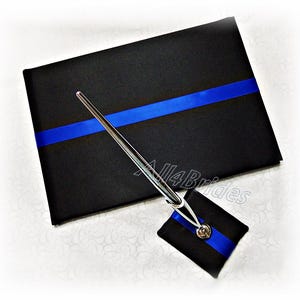 Royal Blue and Black Wedding Bridal Leg Garter Set With Heart Charms ...