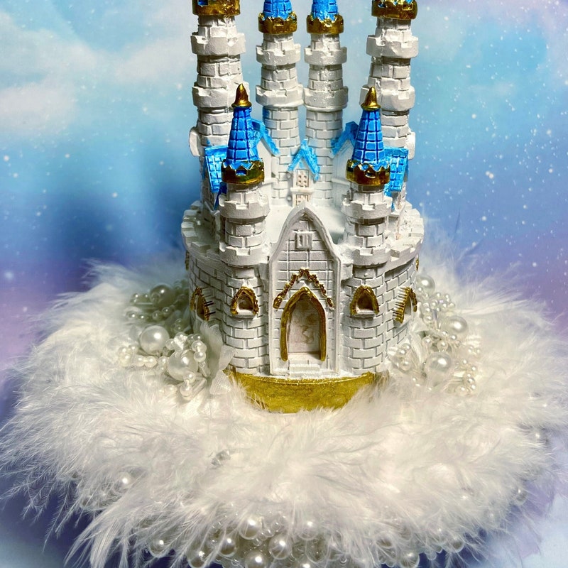 Castle Wedding Cake Topper - Etsy