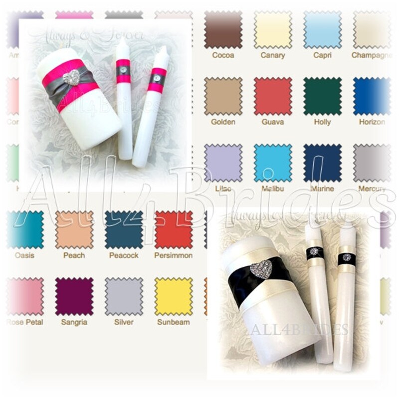 Unity Candle Set - Etsy