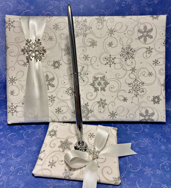 Snowflake Wedding Knife Set