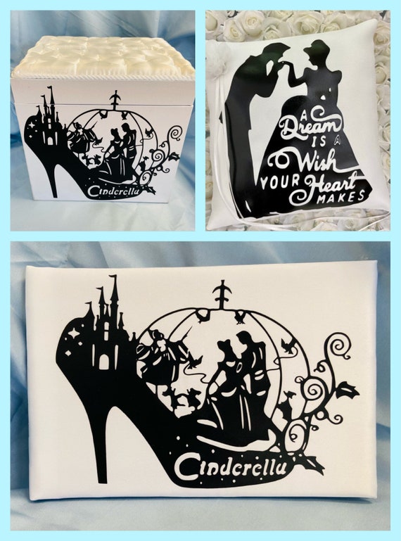 Cinderella Theme Wedding Card Box