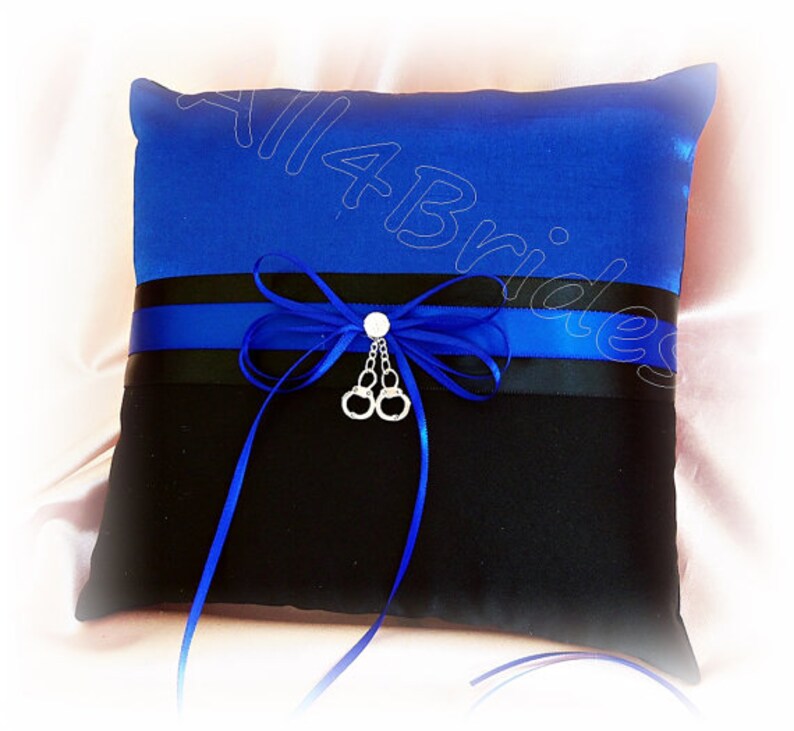 Handcuff Wedding Bridal Garter Set, Police Wife Wedding Garters, Thin ...