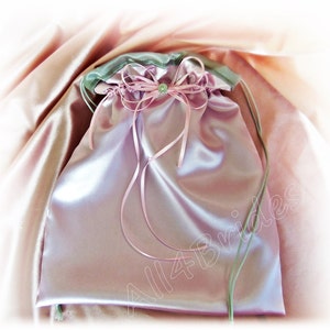 Wedding Money Dance Bag and Garters, Bridal Drawstring Bag and Leg ...