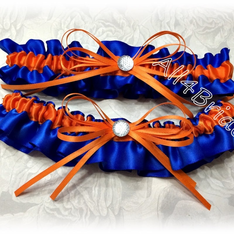 Royal Blue Garter - Etsy