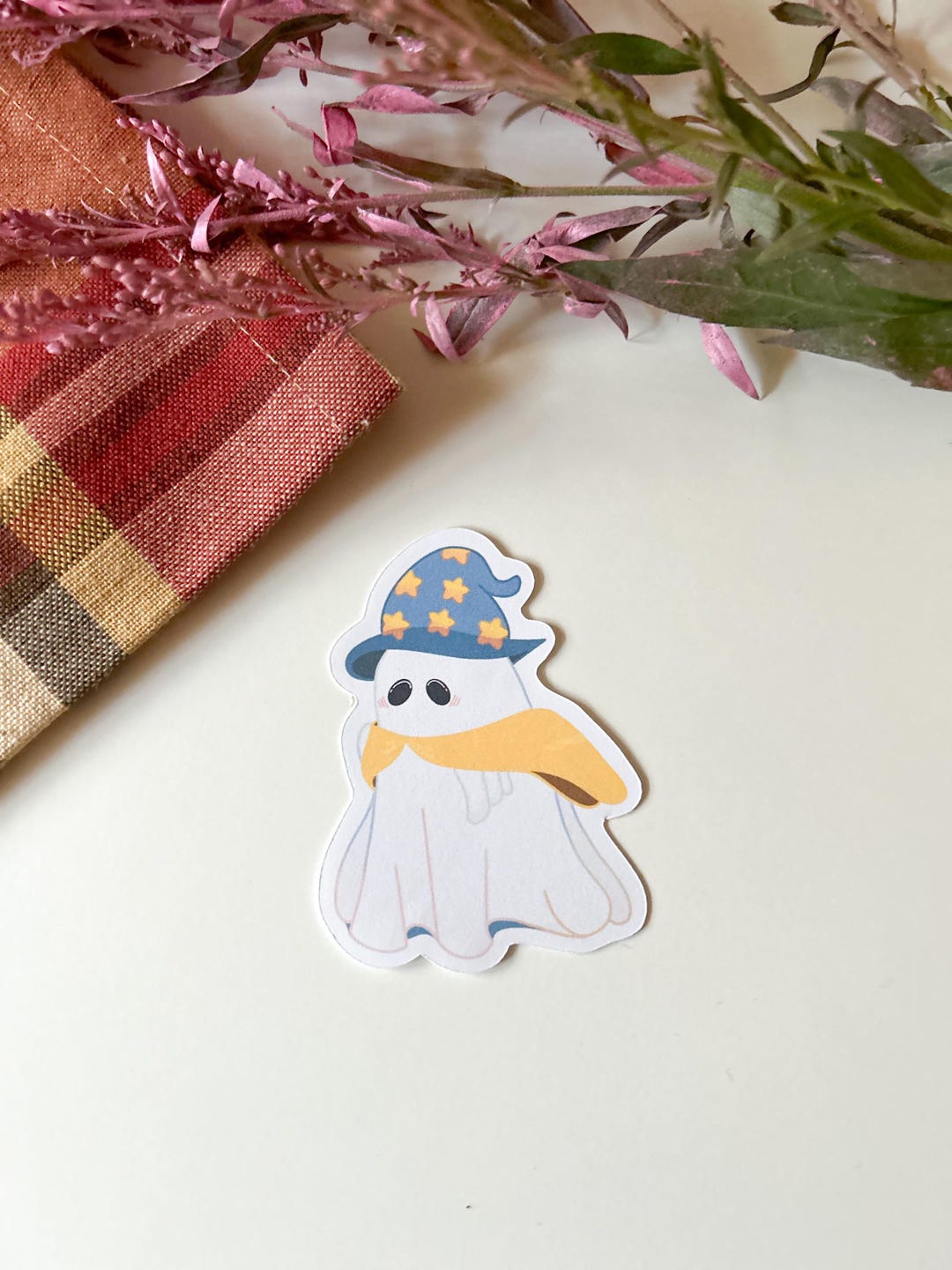 Ghost Guy Die-cut Sticker - Etsy
