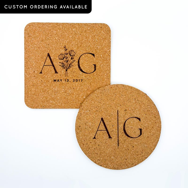 Custom Drink Coasters - Etsy