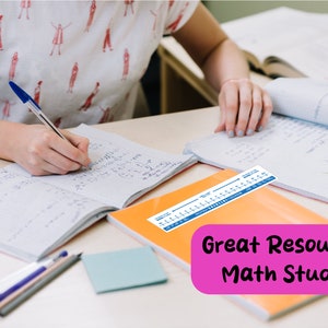 Math Integer Printable - Classroom Resources - Number Line Handouts - Etsy