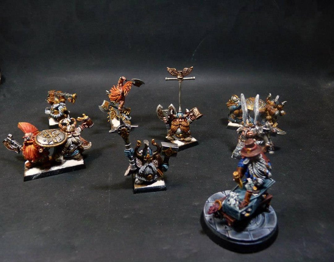 Warhammer Aos the Old World 3000+ Points Dwarfs Army Pro Painted - Etsy