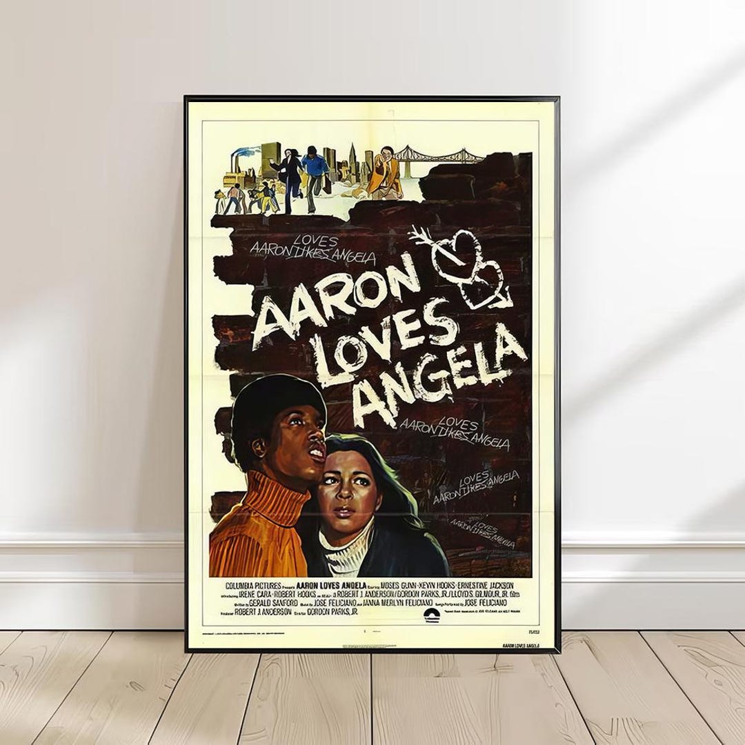 Aaron Loves Angela1975 Movie Poster, Vintage Movie Poster,home Decor ...