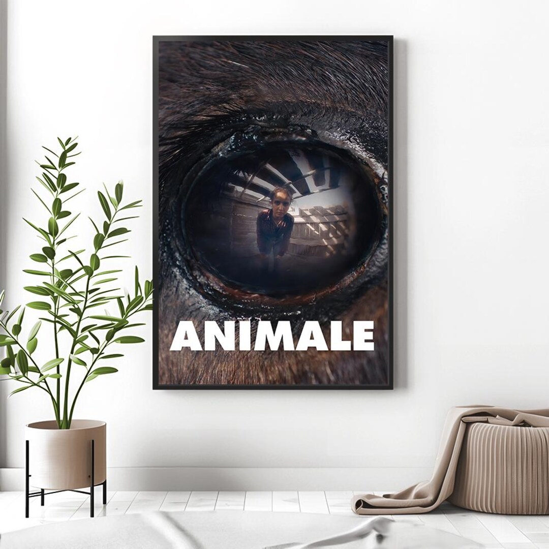 Animale 2024 Poster, Vintage Movie Poster,home Decor,wall Art,poster ...