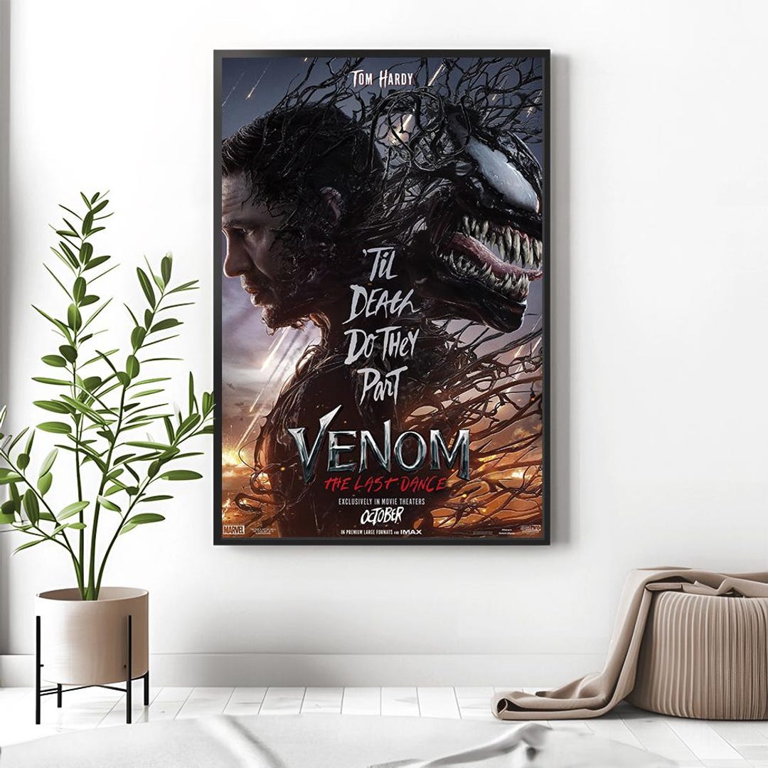 Venom the Last Dance Poster, Vintage Movie Poster,home Decor,wall Art ...