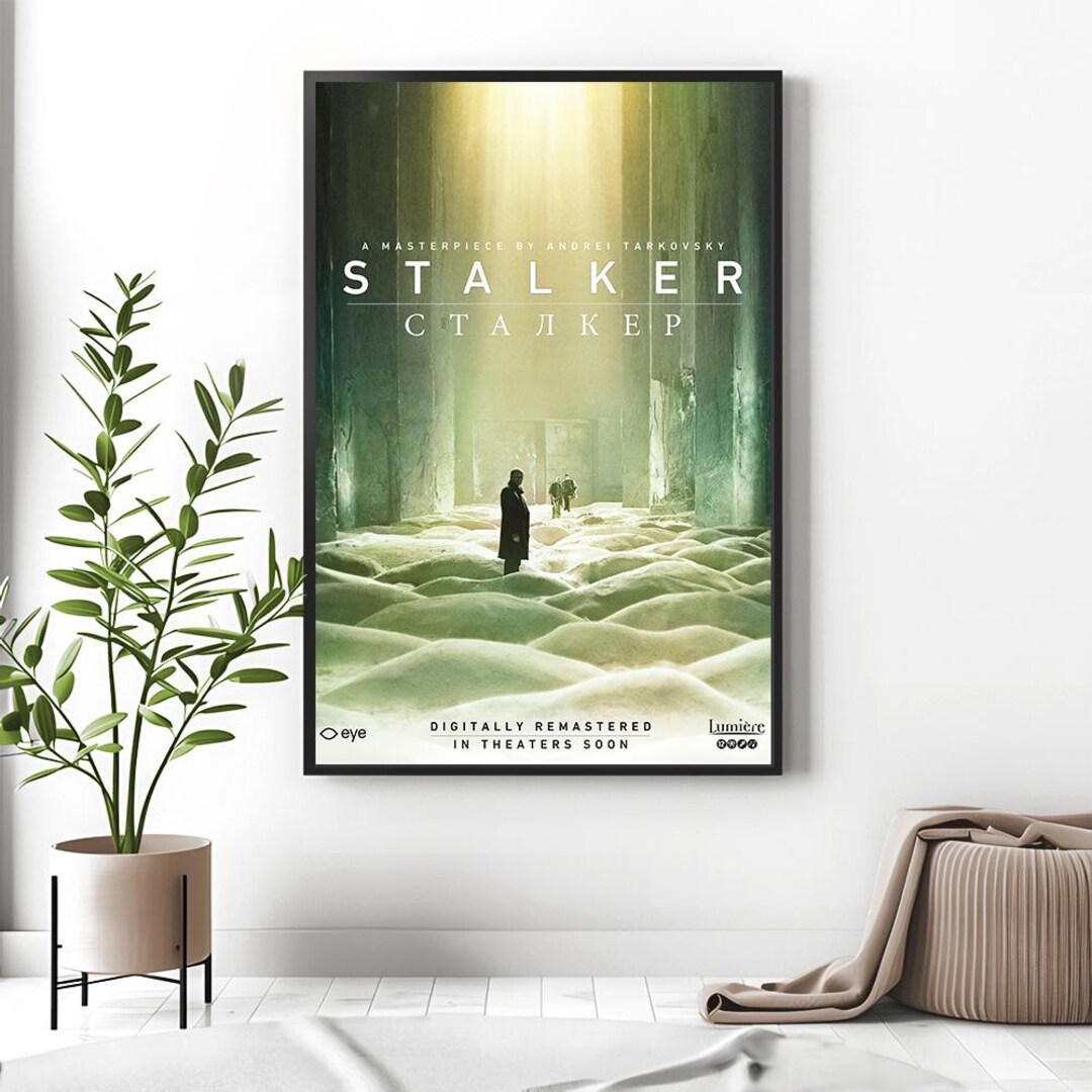 Stalker Movie Poster, Vintage Movie Poster,home Decor,wall Art,poster ...