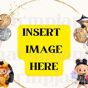 Labubu Birthday Card With Free Sticker. Customized Birthday Card - Etsy