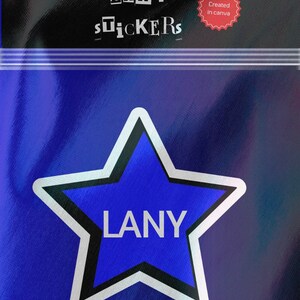 LANY Stickers a Beautiful Blur - Etsy