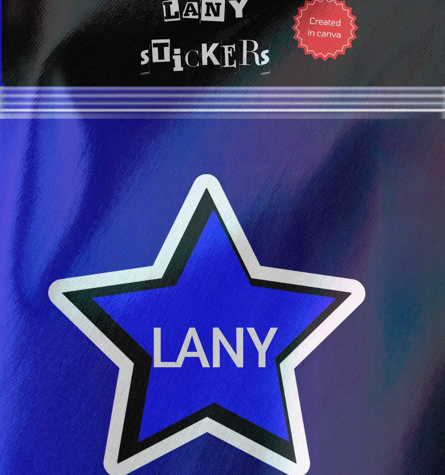 LANY Stickers a Beautiful Blur - Etsy