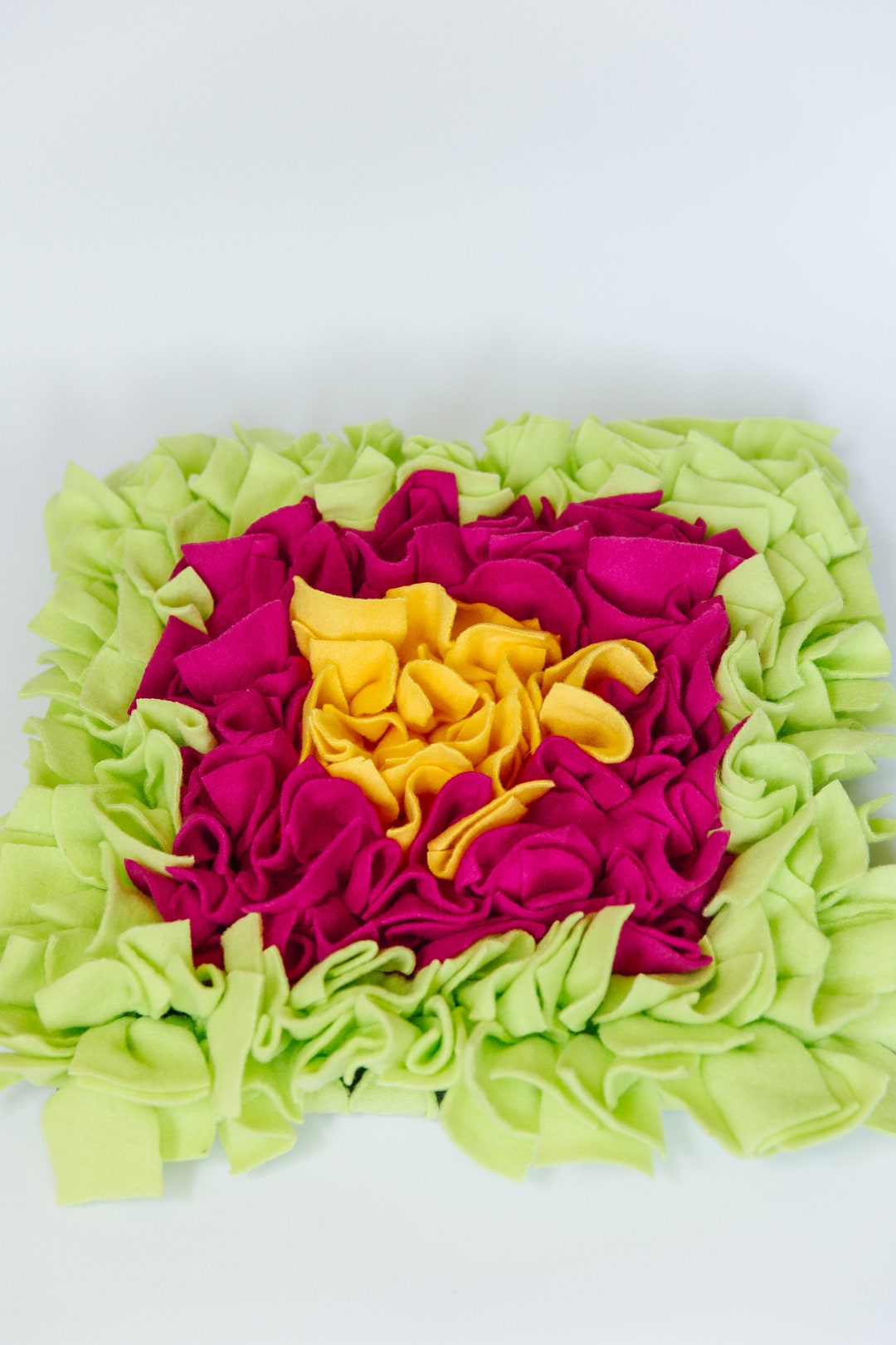 Snuffle Mat - Dog Toy - Pink Flower - Etsy