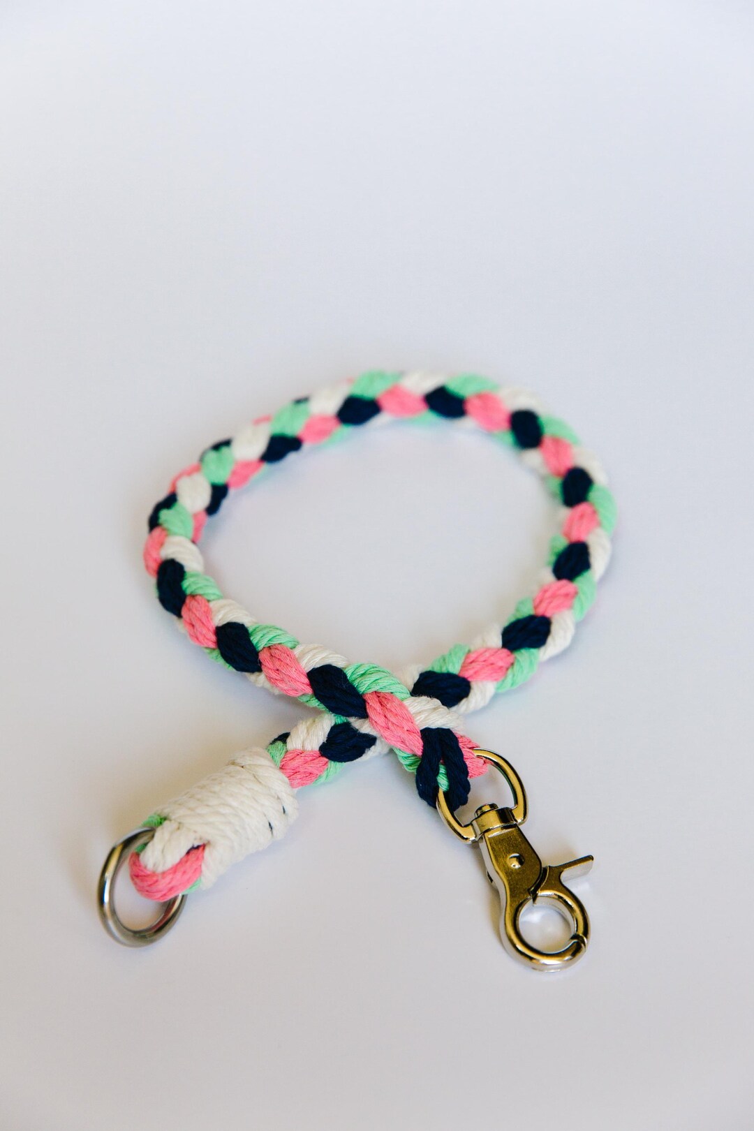 Macrame Loop Style Fob Working Dog Retrieval Dog Training - Etsy
