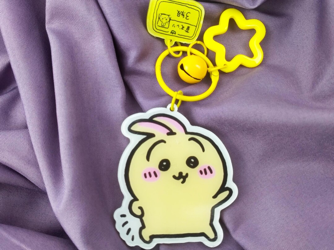 Chiikawa Pendant-chiikawa Bell Key Chain-school Bag Charms-couple ...