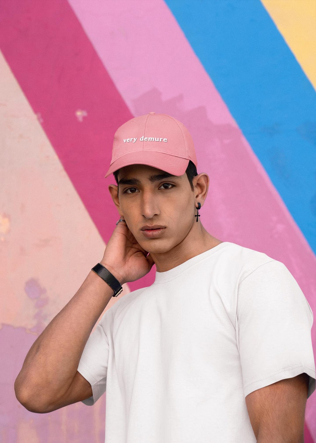 Very Demure Very Mindful Diva Queen Pink Hat Demure Autumn Coquette Era ...