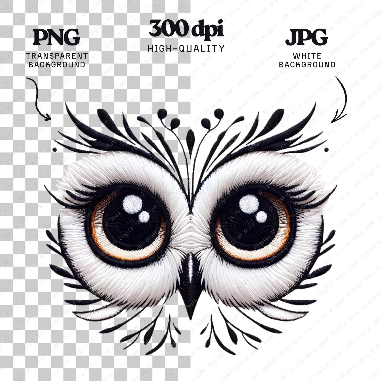Owl Clipart, Woodland Animals Clip Art, Whimsical Junk Journal, Print ...