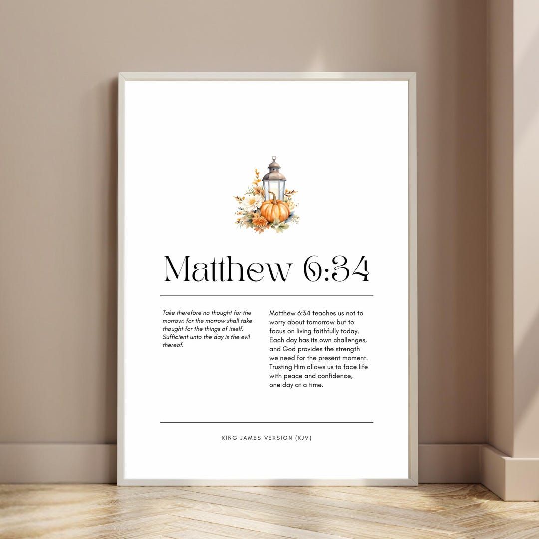 Bible Verse Wall Art, Scripture Prints, Christian Wall Decor, Religious ...