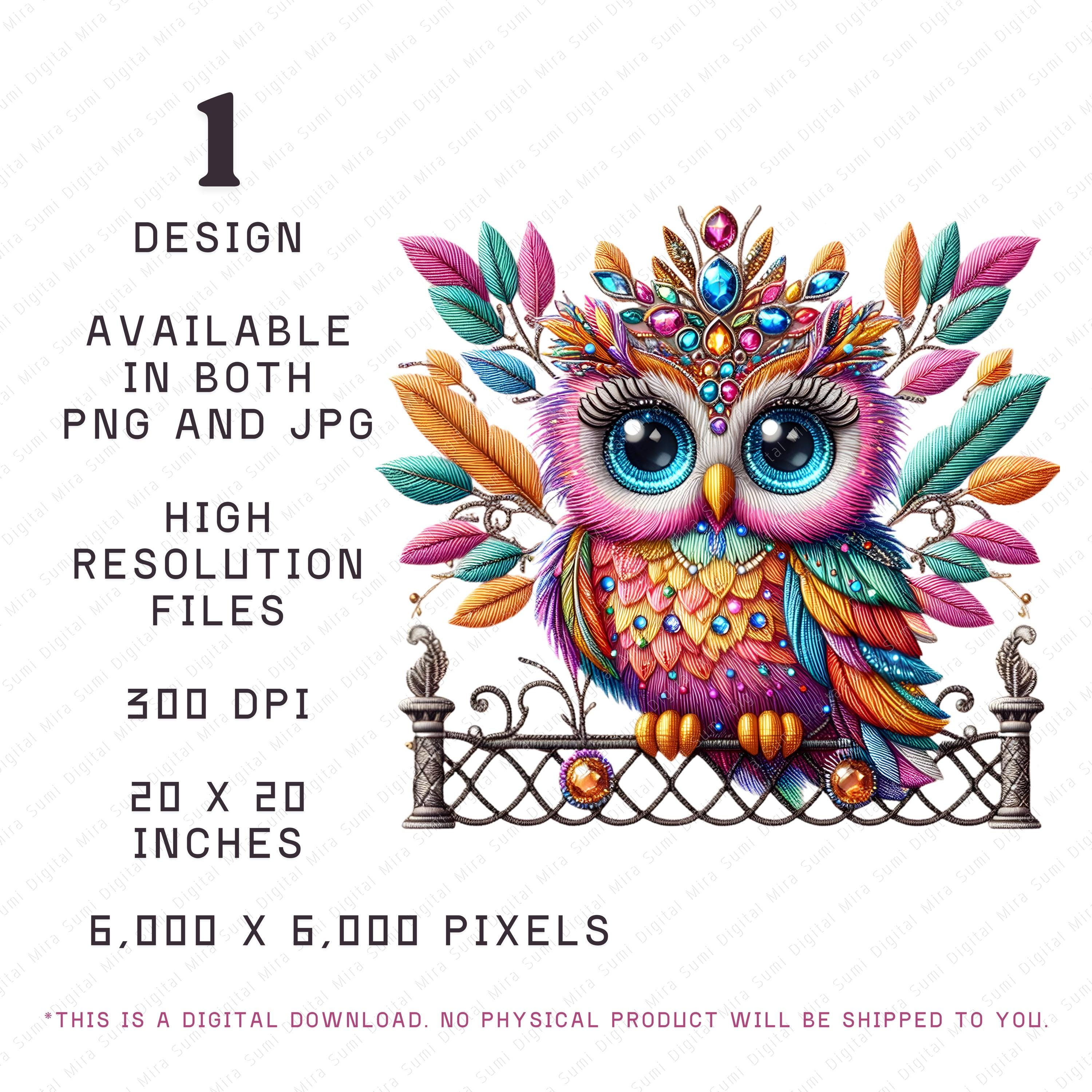 Owl Clipart, Woodland Animals Clip Art, Whimsical Junk Journal, Print ...