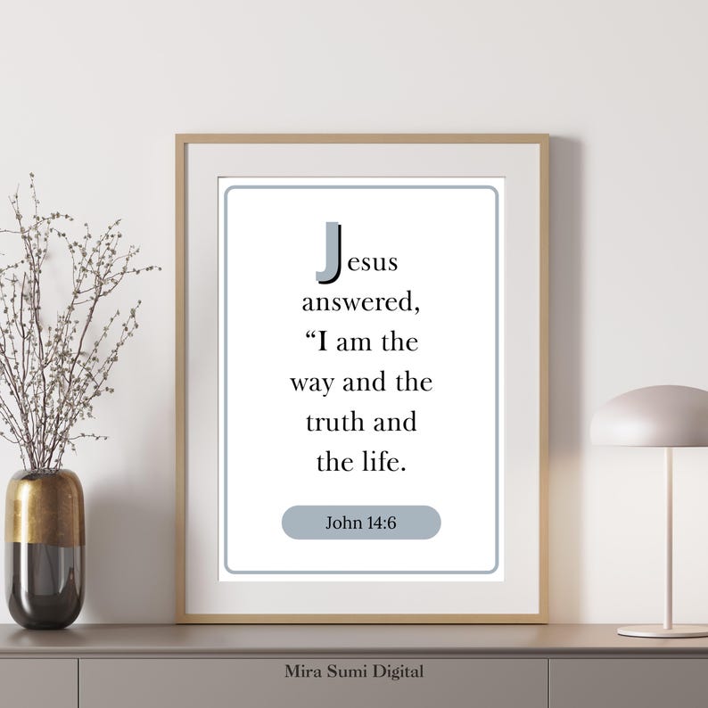 Alphabet Bible Verse Wall Art, Printable Bible Verse From A to Z, Kids ...