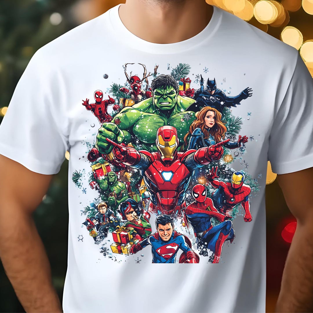 Superheroes T Shirt, Retro T Shirt Cartoon, Cartoon Characters PNG ...