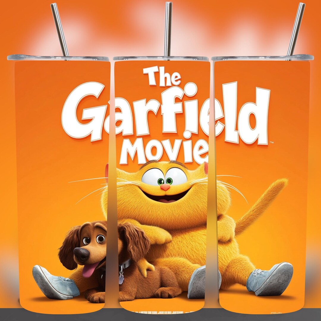 Animated Movie Tumbler Wrap, 20 Oz Skinny Tumbler Sublimation Design ...