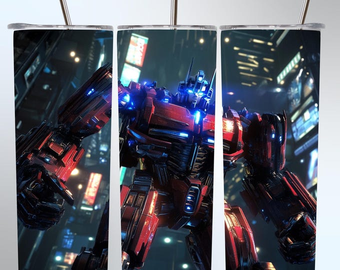 Transformers Tumbler Wrap, 20oz Transformers Wrap PNG, Tumbler ...