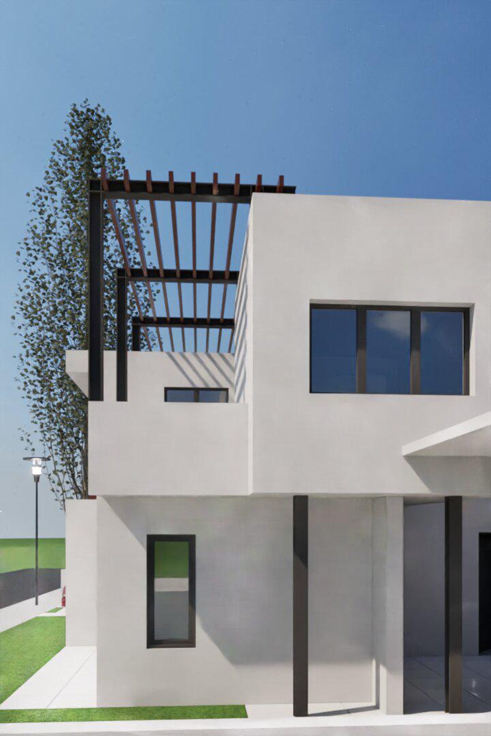 Contemporary Modern Small House - Etsy
