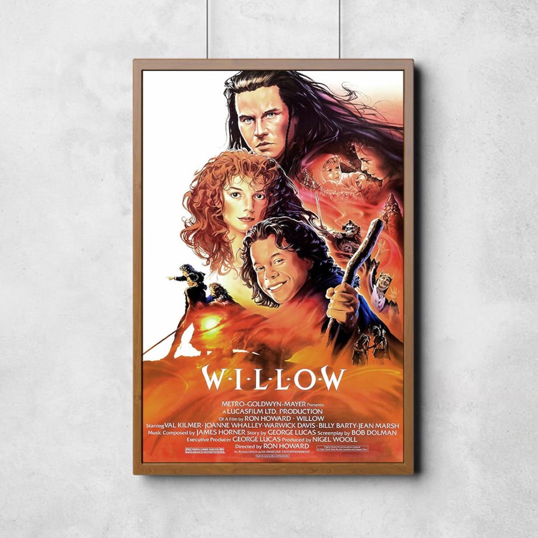 Willow Movie Poster Vintage Art Print Wall Art Room Decor Canvas Print ...