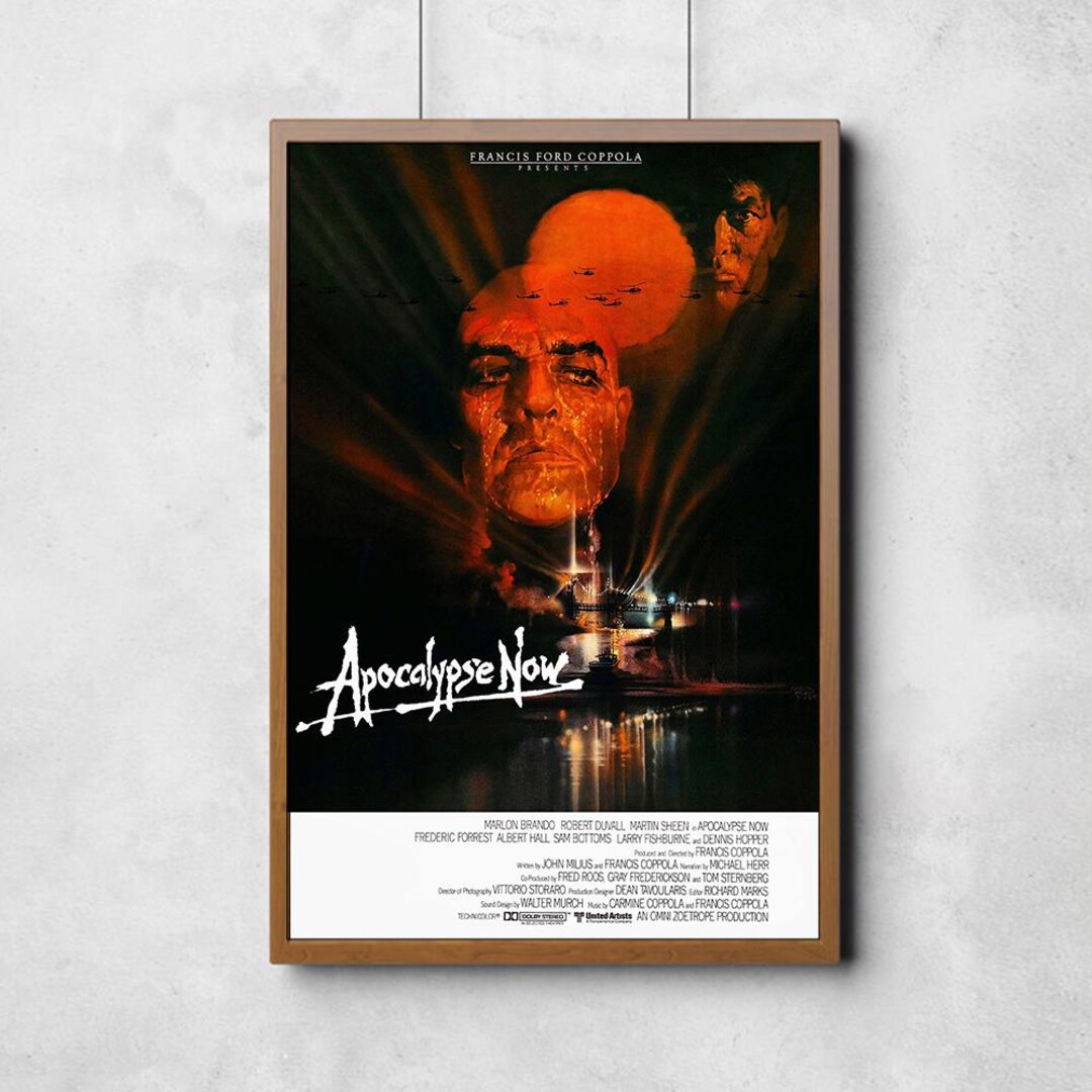 Apocalypse Now Movie Poster Vintage Art Print Wall Art Room Decor ...