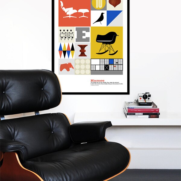 Eames Poster - Etsy
