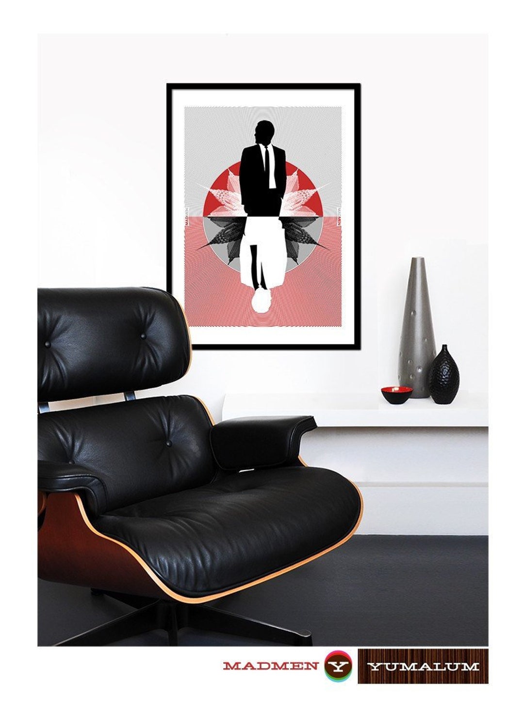 Mad Men Poster Print Large 50 X 70 Cm Poster Mid Century - Etsy