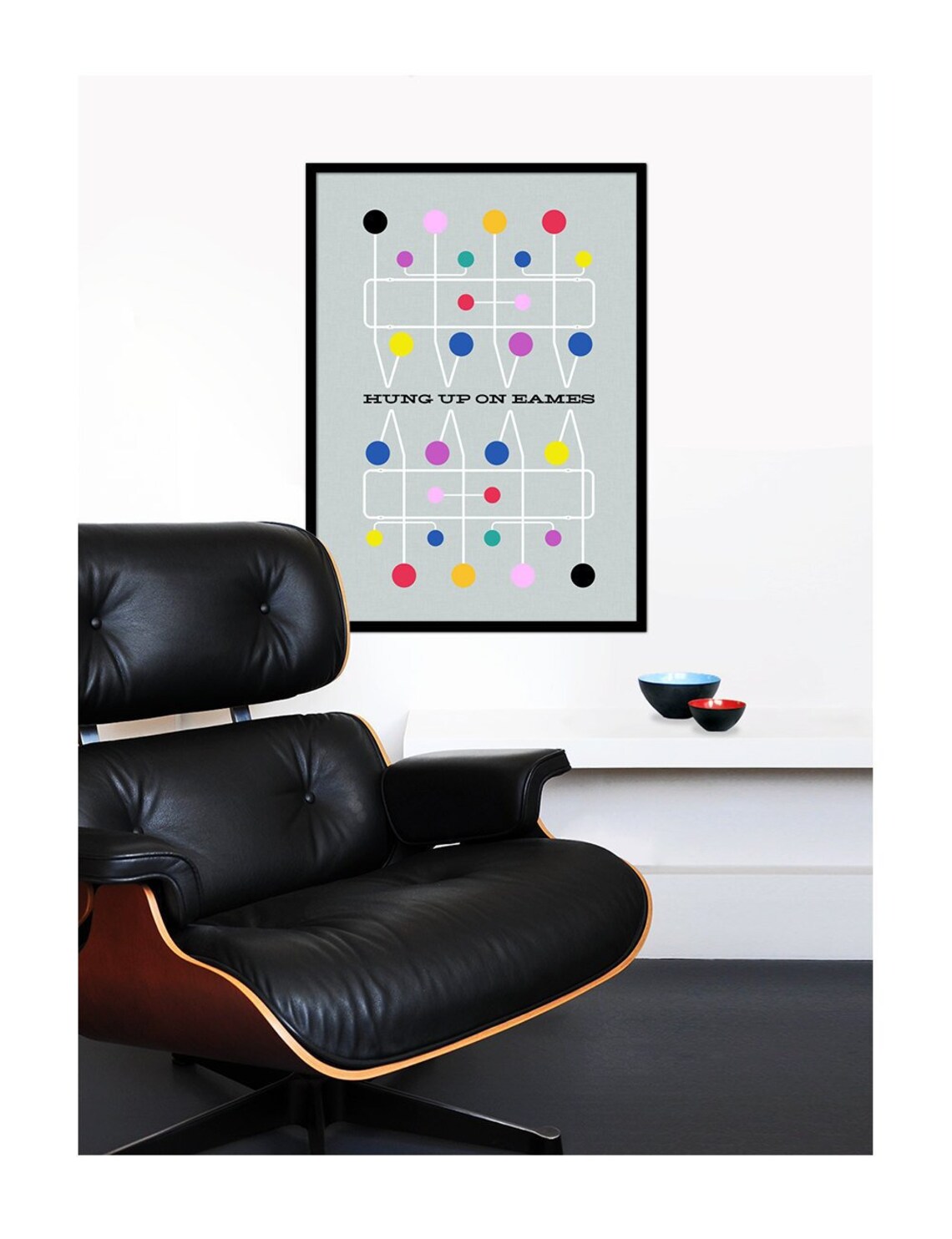 Eames Poster Print Retro Mid Century Modern Herman Miller - Etsy