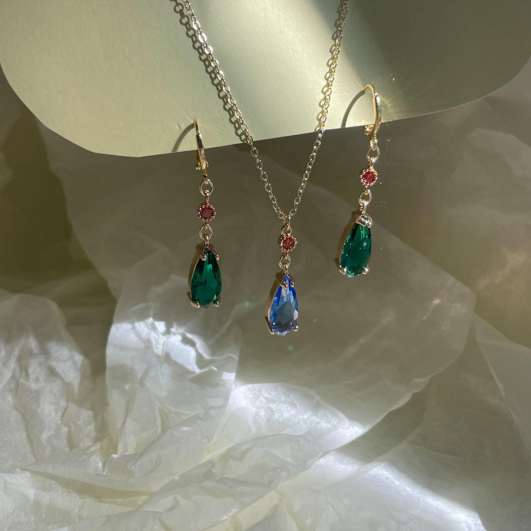 Howls Moving Necklace ,howls Necklace,howl Earrings,howl Castle Jewelry ...