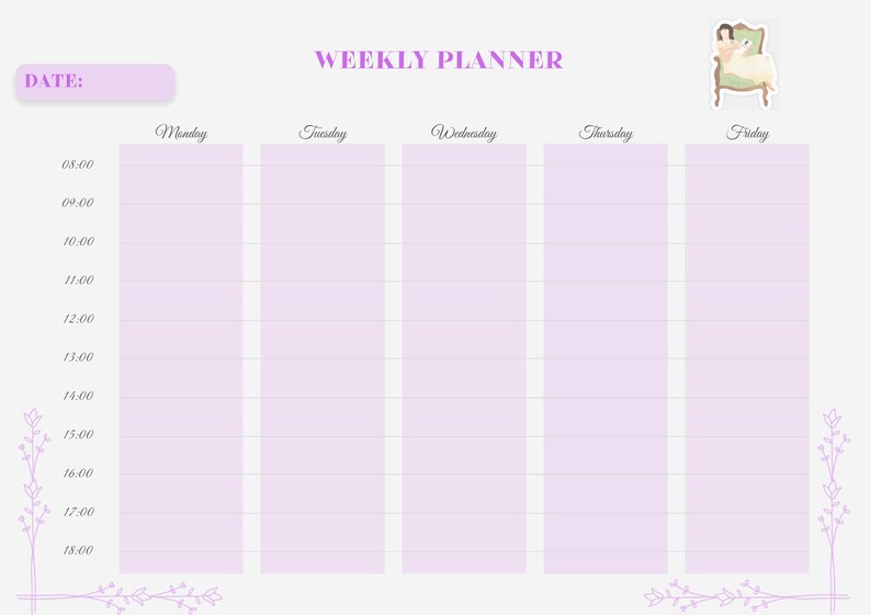 Weekly Planner Bridgerton - Etsy