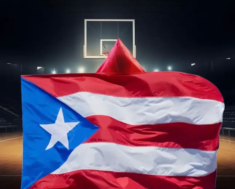 Puerto Rica Flag Hooded Hood Wearable Cape Customized - Etsy