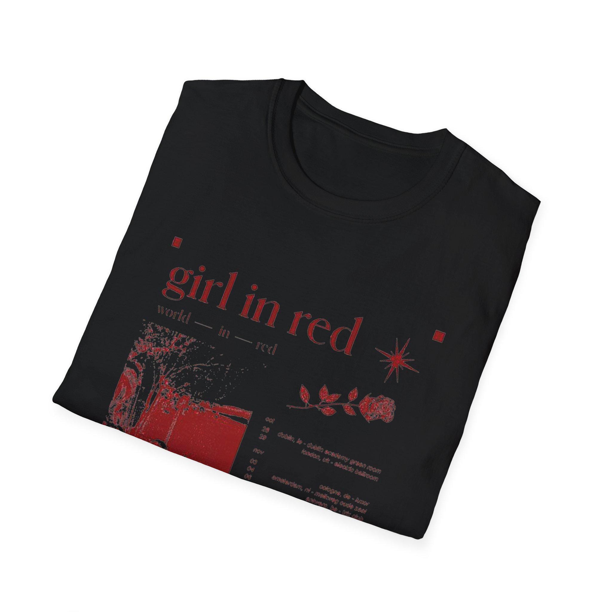 Vintage Girl in Red Tour Unisex Shirt, Girl in Red T Shirt, Music Shirt ...